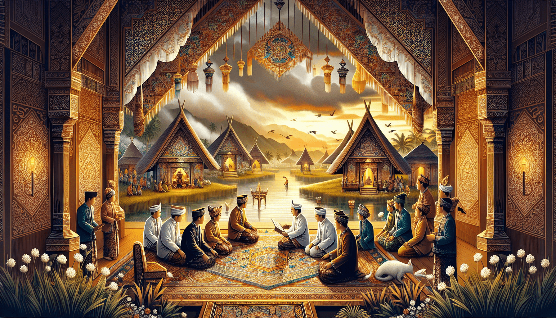 religiöse Rituale der Minangkabau Indonesien-Blog